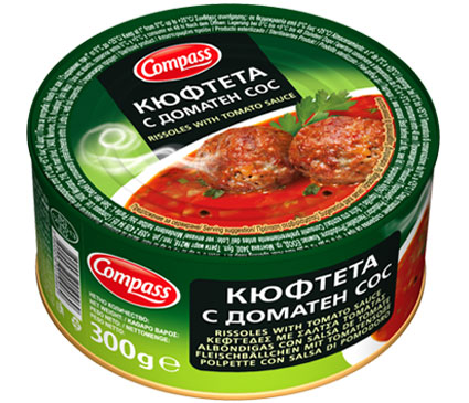 Rissoles with tomato sauce - Compass