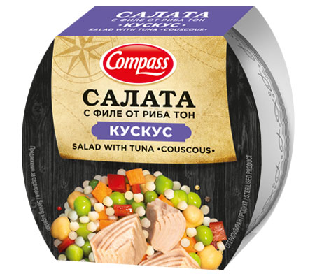 Salad with tuna couscous - Compass