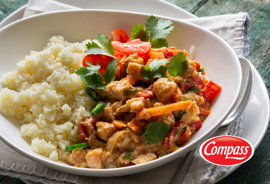 Chicken curry with coconut - Compass